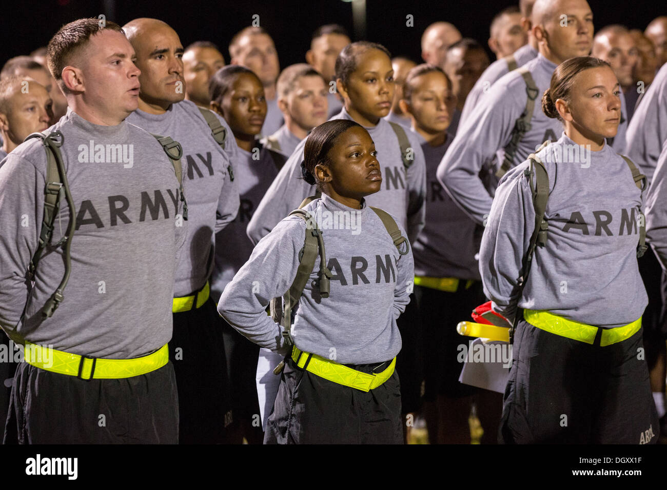Female military boot camp hi-res stock photography and images - Alamy