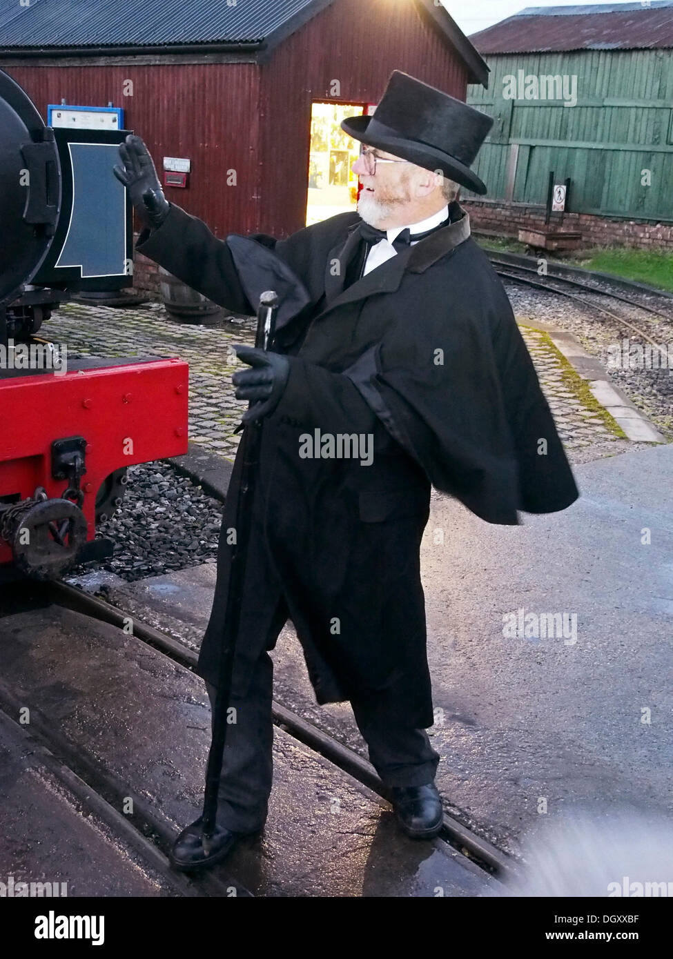 Hesketh Bank, Lancashire, UK. 27th Oct, 2013. Character in fancy dress ...