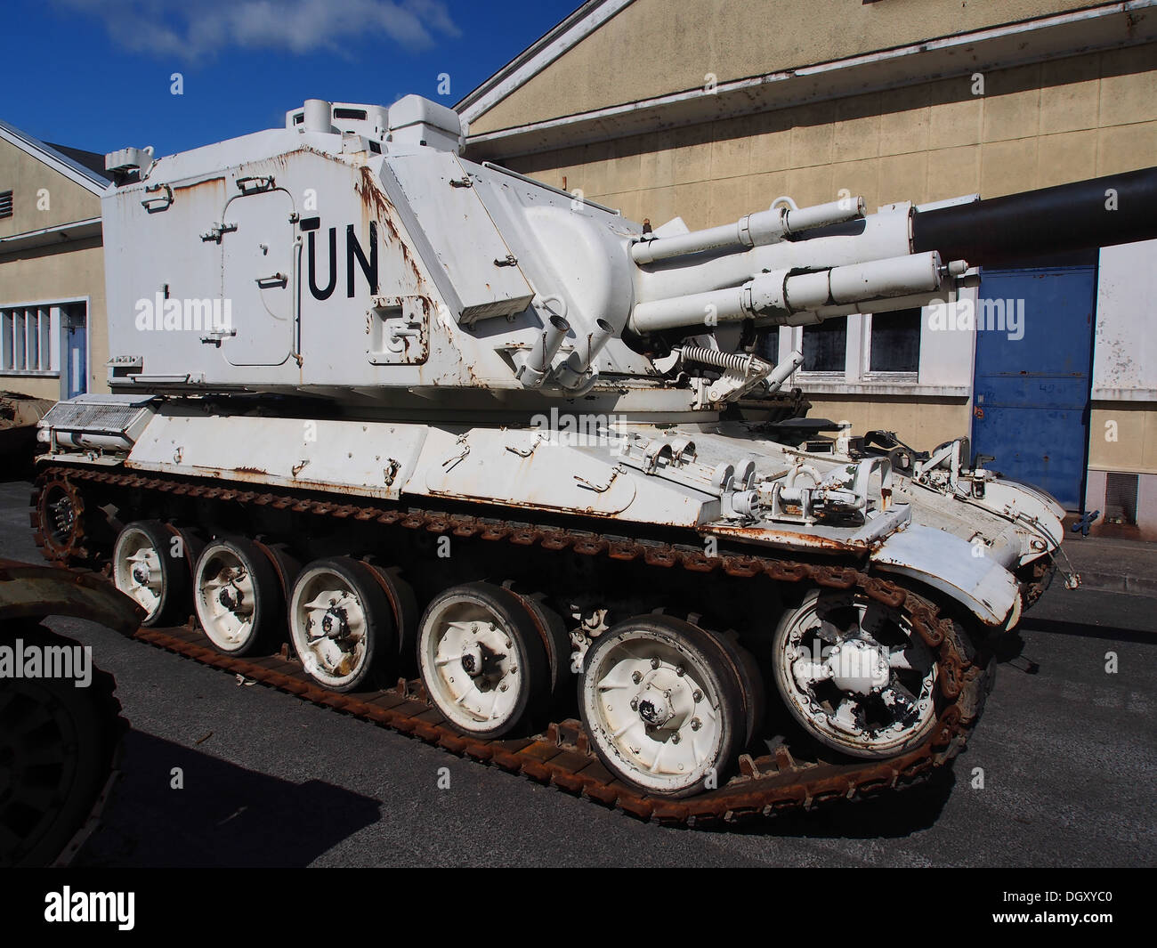 The United Nations GTC 155mm AUF1, part of the AMX 30 series, is ...