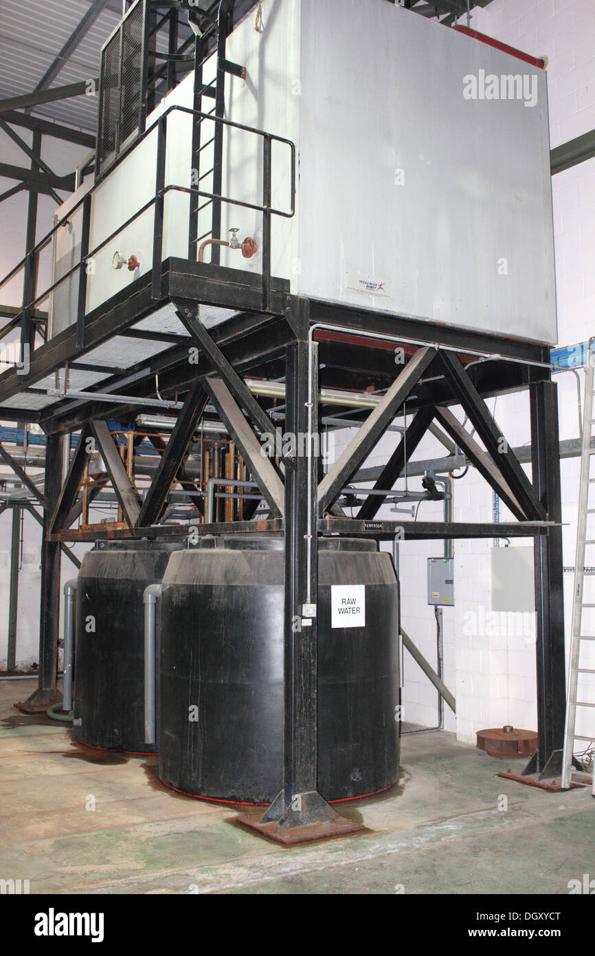 water softening plant Stock Photo - Alamy