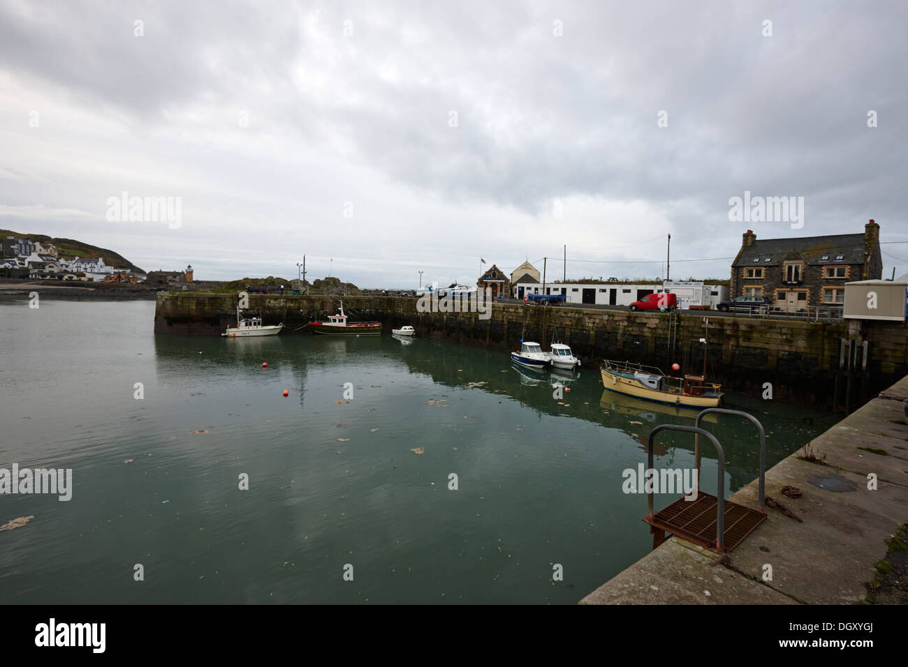 portpatrick harbour scotland uk Stock Photo - Alamy