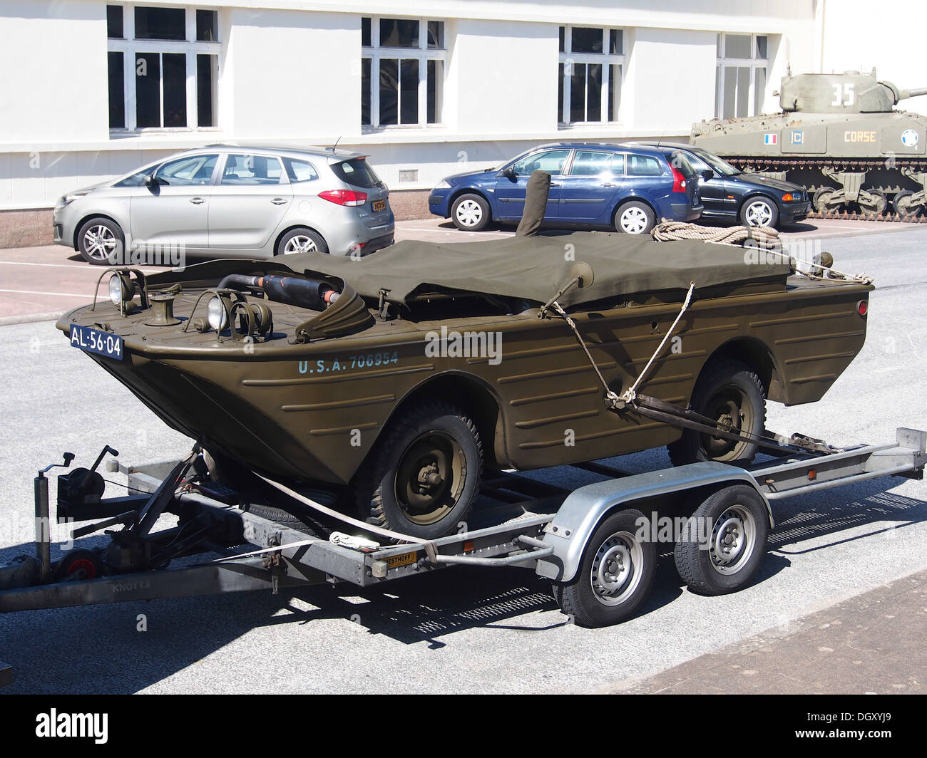 The Ford GPA is an amphibious military vehicle displayed at the Tank ...