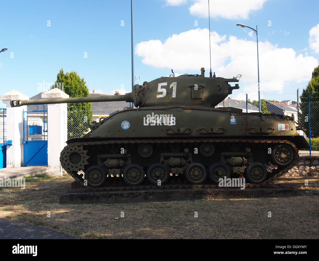 Sherman m4a1 76 w hi-res stock photography and images - Alamy