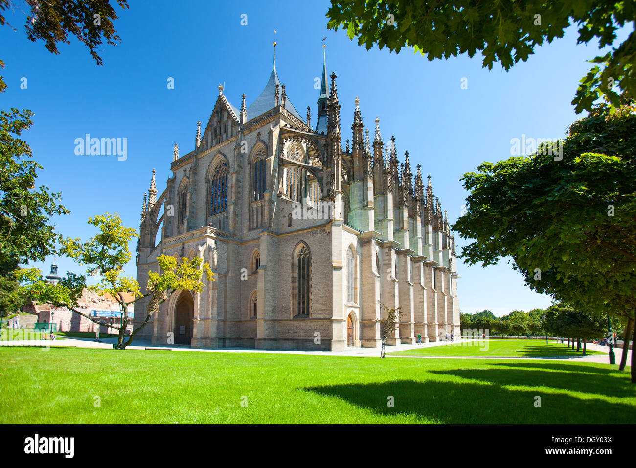 Kutna Hora, Czech Republic. Church of Saint Barbara. UNESCO World ...