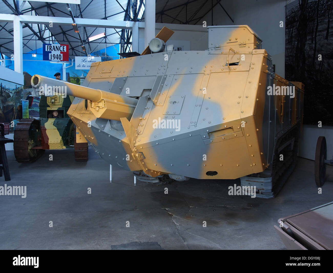 Saint chamond tanks hi-res stock photography and images - Alamy