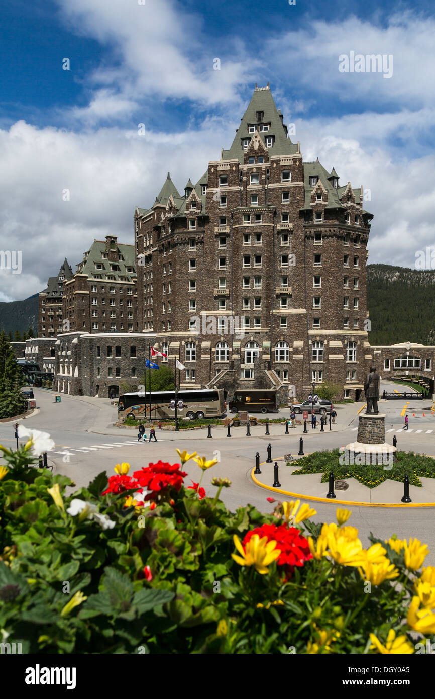 The Fairmont Banff Springs Hotel in Banff National Park, Banff, Alberta ...