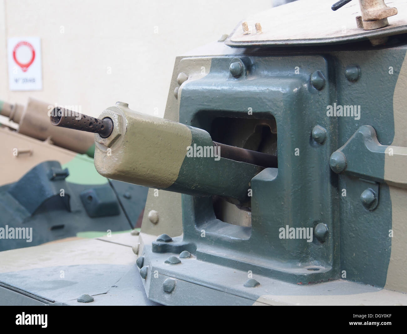 The Renault AMR 33 is a French reconnaissance tank, displayed at the ...