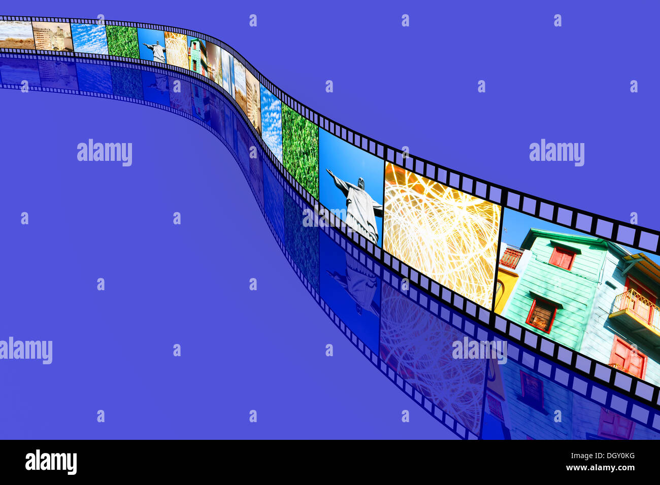A Photo film. 3D rendered Illustration Stock Photo - Alamy