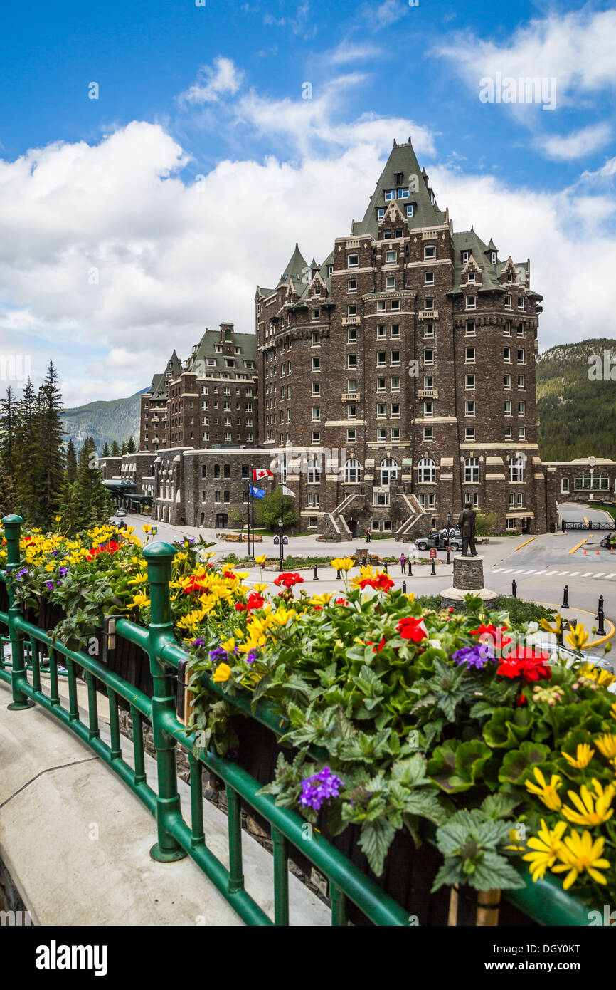 The Fairmont Banff Springs Hotel in Banff National Park, Banff, Alberta ...
