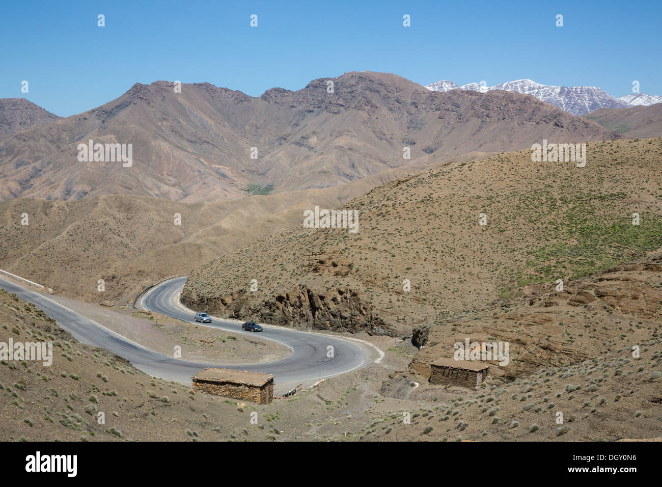 A road in the Atlas mountains, Morocco Stock Photo - Alamy