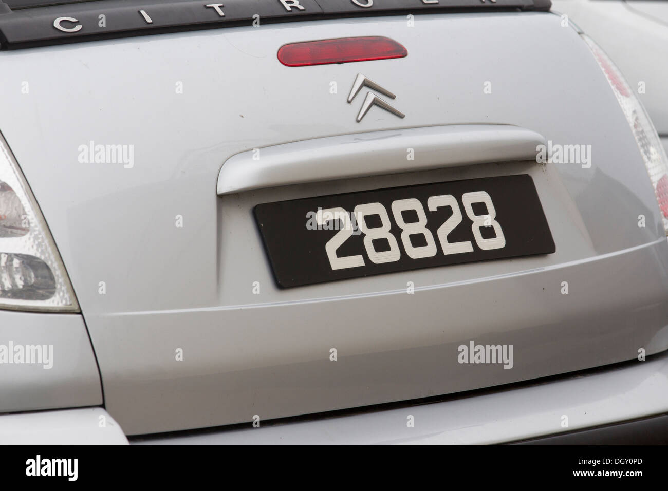 Guernsey car number plates Stock Photo - Alamy