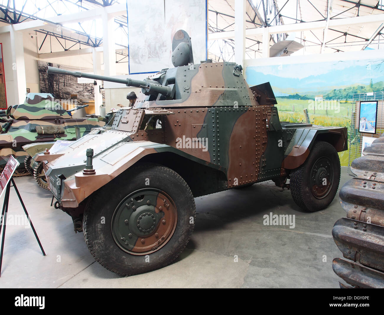 The Panhard AMD 178 is a French armored car used for reconnaissance and military operations. It ...