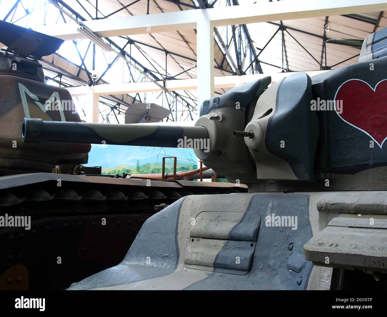 The SOMUA S 35 is a French WWII tank, displayed at the Tank Museum in ...