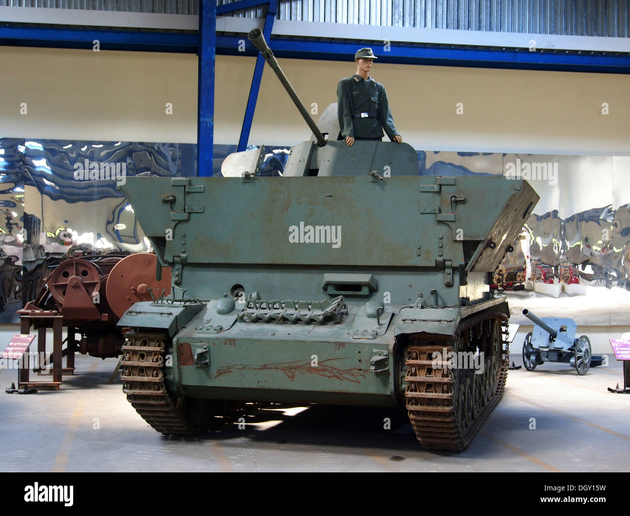 The Flakpanzer IV Mobelwagen (Sd.Kfz.161-3) is a German anti-aircraft ...