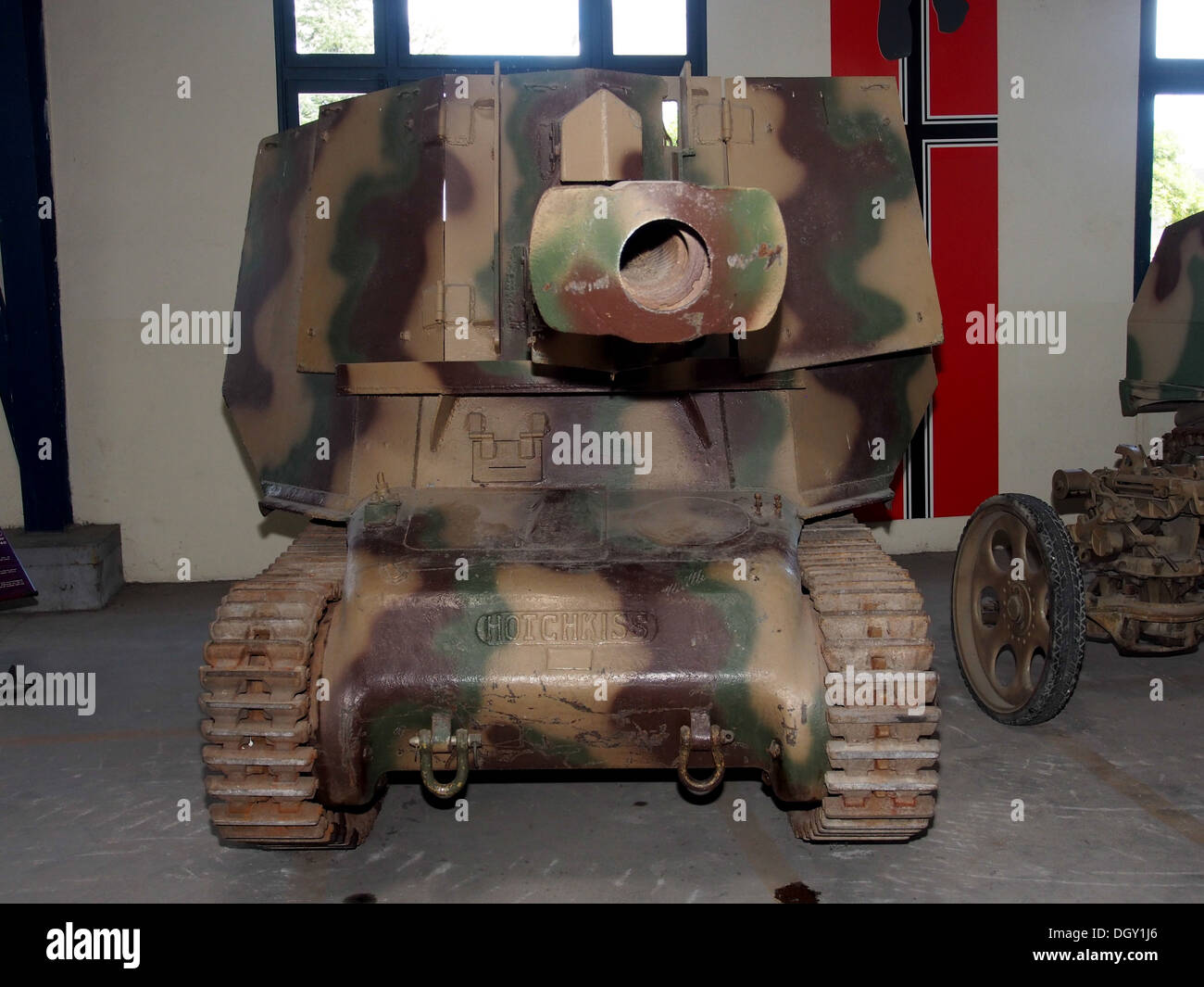 Marder on Hotchkiss H39 chassis. in the tank museum, Saumur, France ...