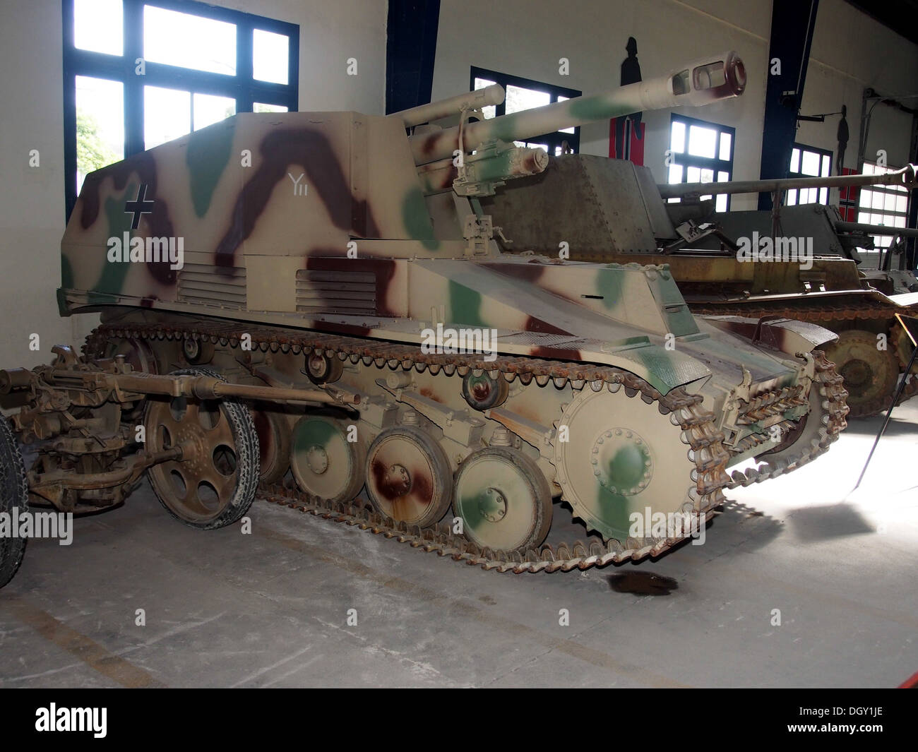 The SdKfz 124 Wespe is a German self-propelled artillery vehicle from ...