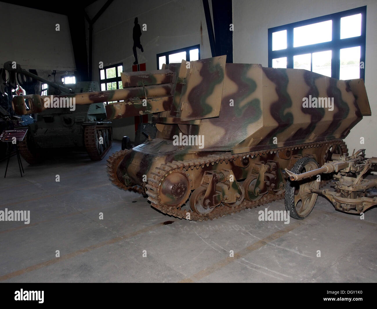 The Marder is a German tank destroyer mounted on the Hotchkiss H39 ...