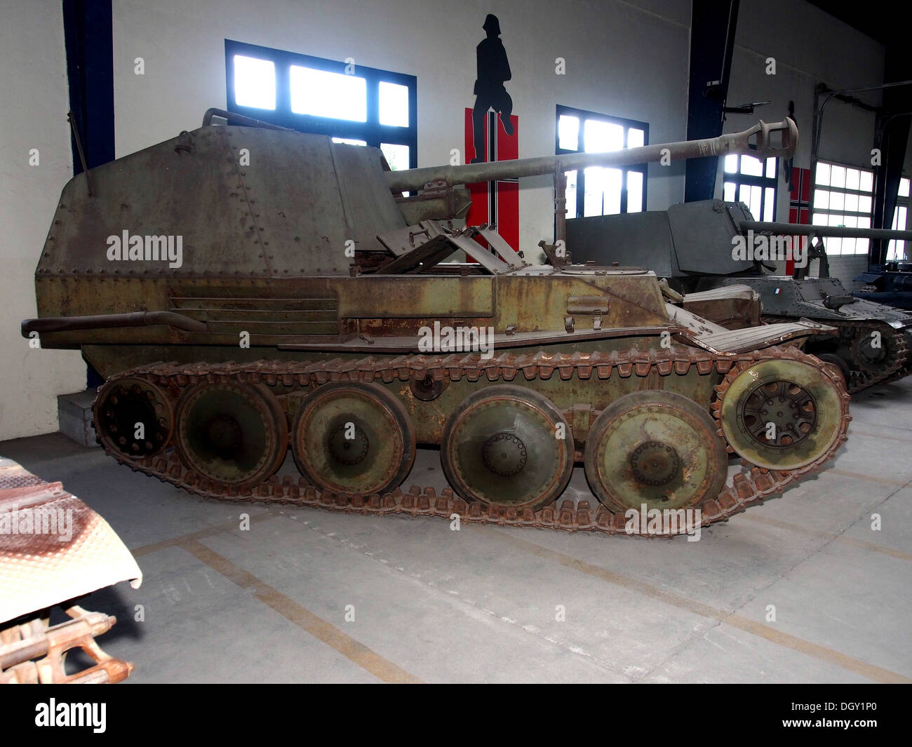 The Marder III Ausf M, a German self-propelled anti-tank gun from World ...