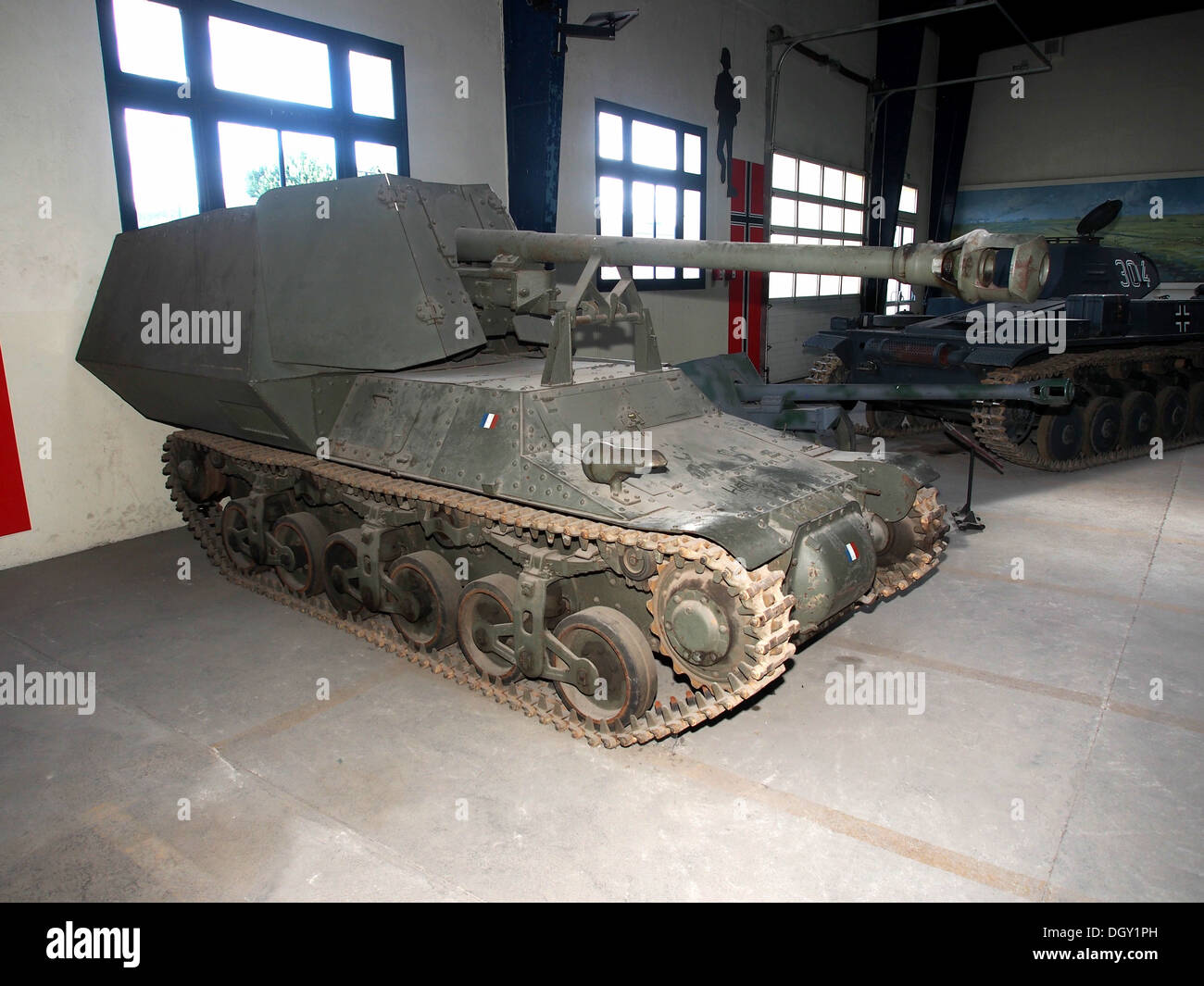 The Marder I is a German self-propelled anti-tank gun mounted on a ...