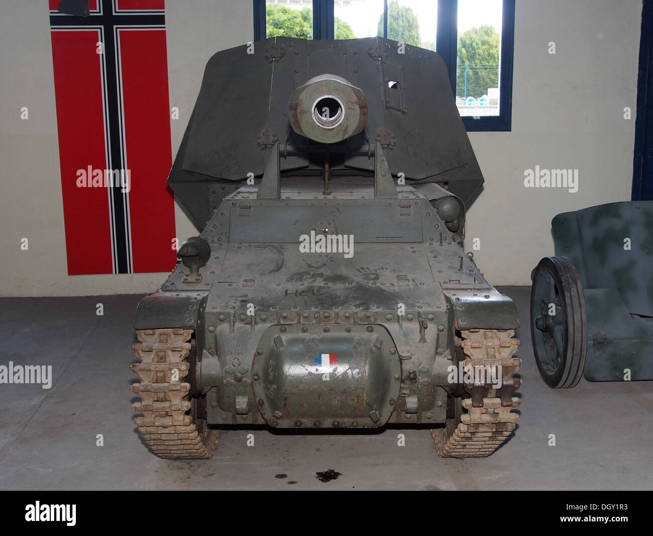 The Marder I is an armored anti-tank vehicle mounted on a Tracteur ...