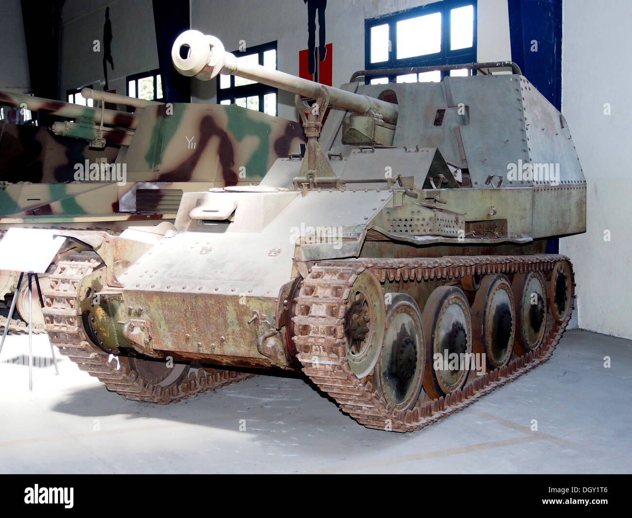 Marder III Ausf M in the tank museum, Saumur, France, pic-2 Stock Photo ...