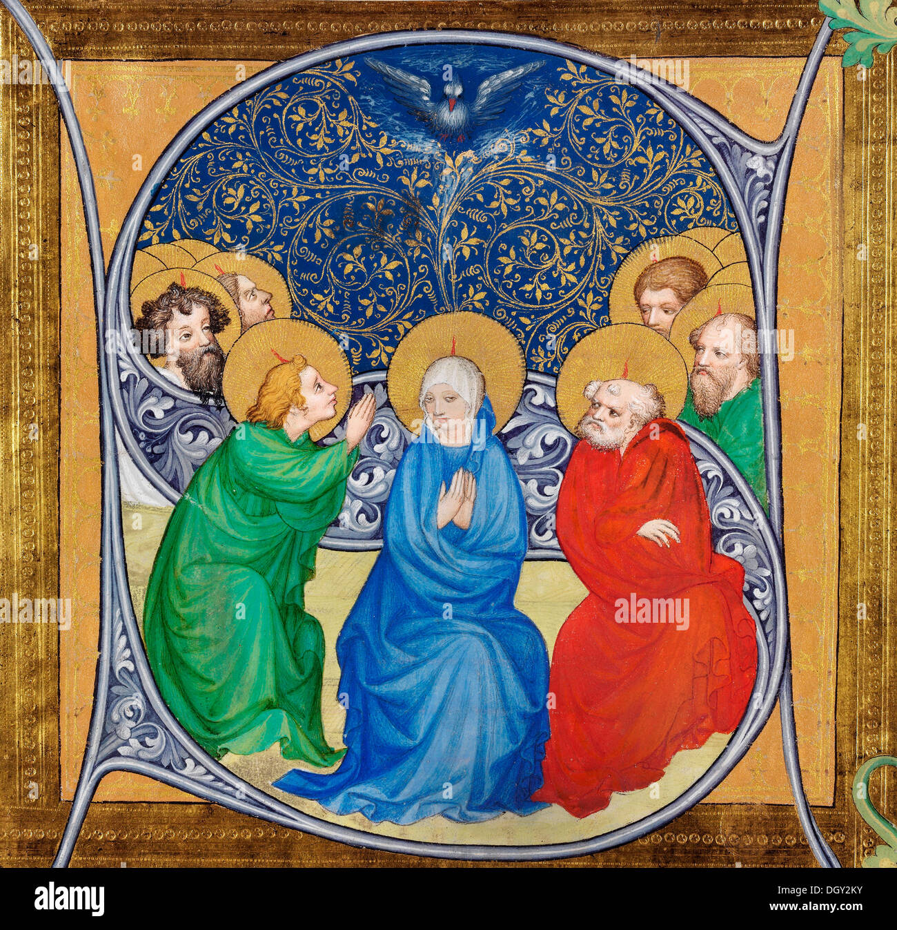 The pentecost 1413 1415 tempera hi-res stock photography and images - Alamy
