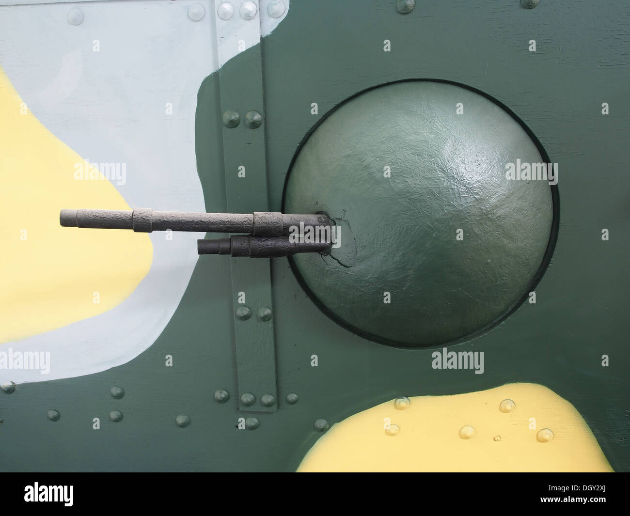 The Schneider CA1 is a French World War I tank displayed at the Tank ...