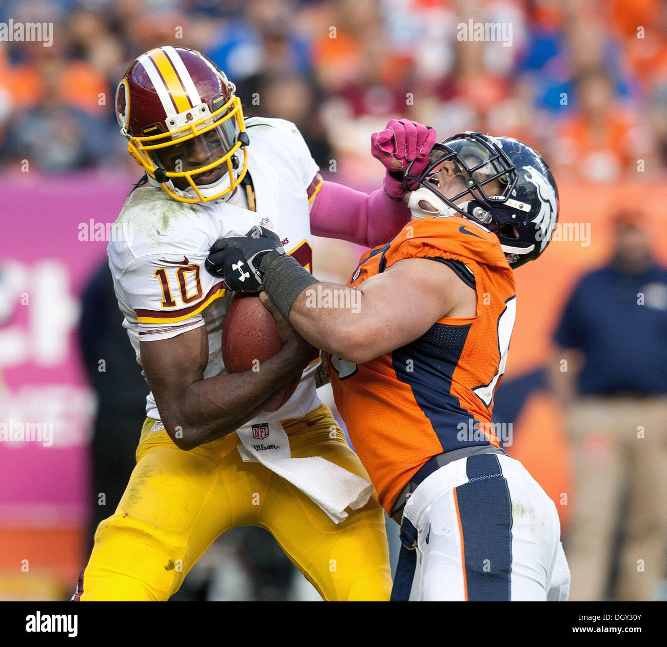 Denver, Colorado, USA. 27th Oct, 2013. Denver Broncos DE DEREK WOLFE ...