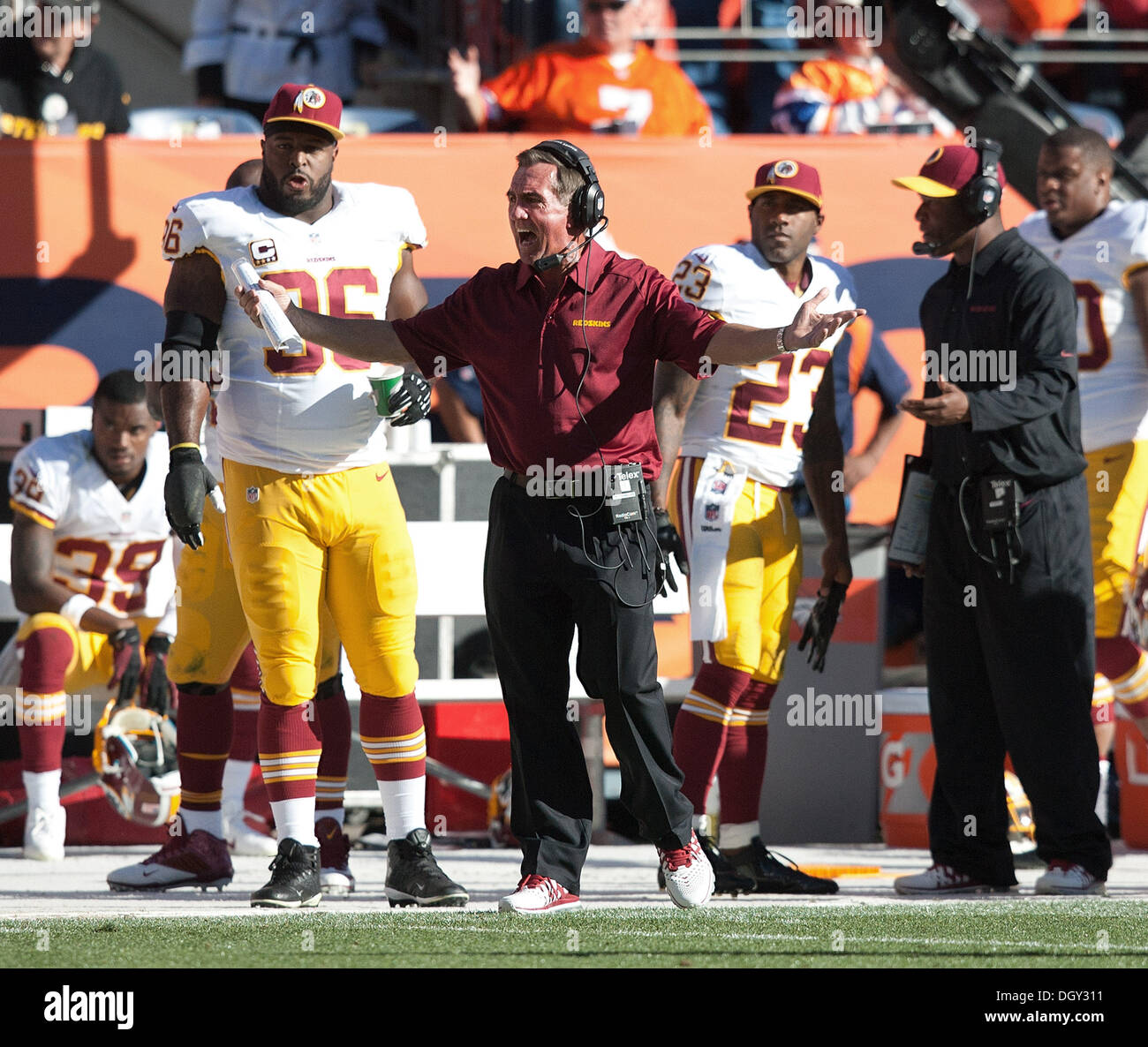 Mike shanahan coach denver broncos hi-res stock photography and images ...