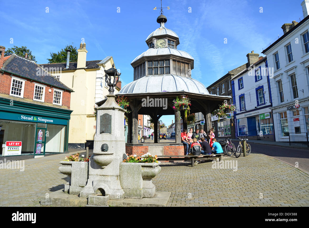 Market Cross, Market Place, North Walsham, Norfolk, England, United ...