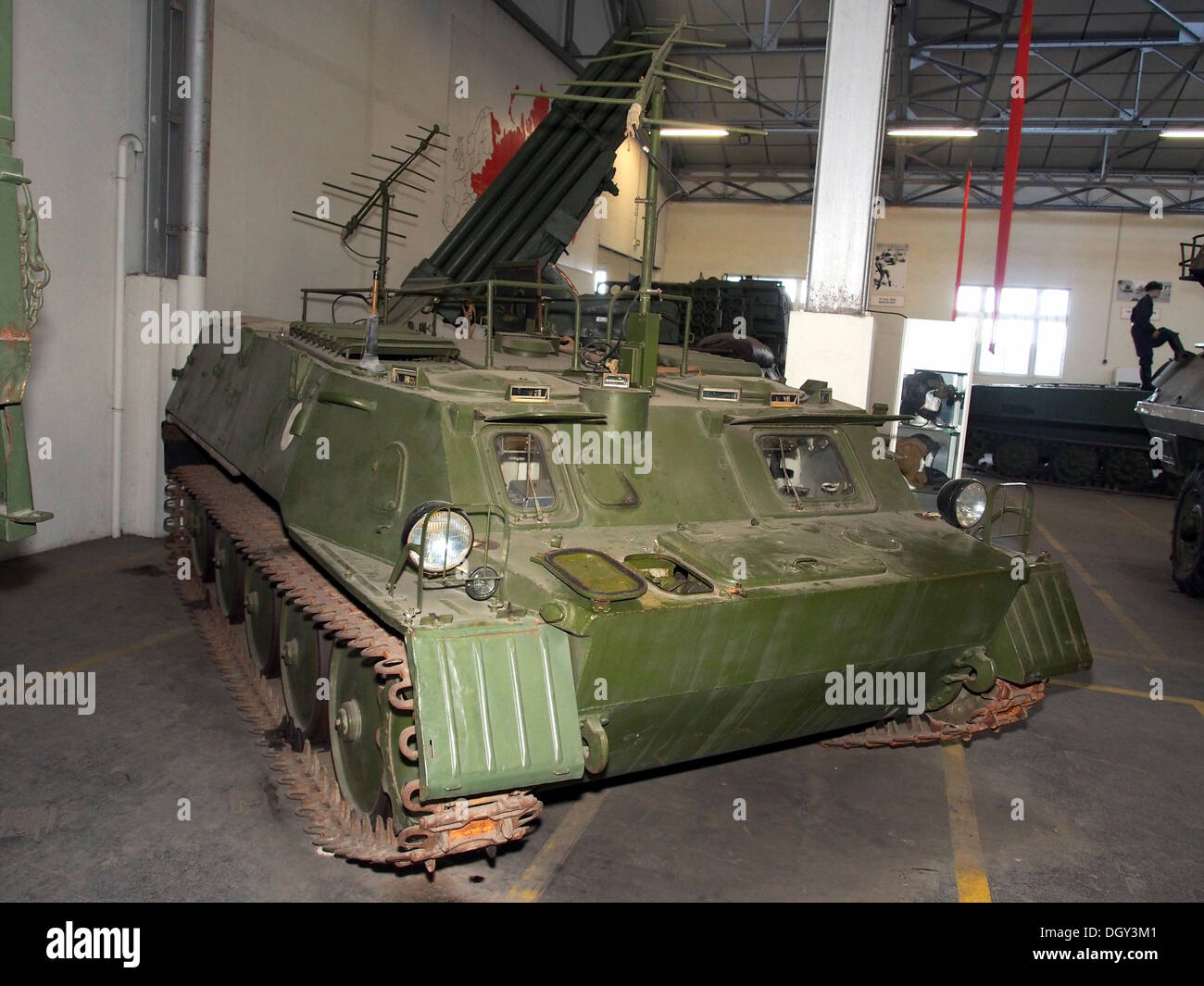 The GT-MU SPR-1 is an armored military vehicle displayed at the Tank ...