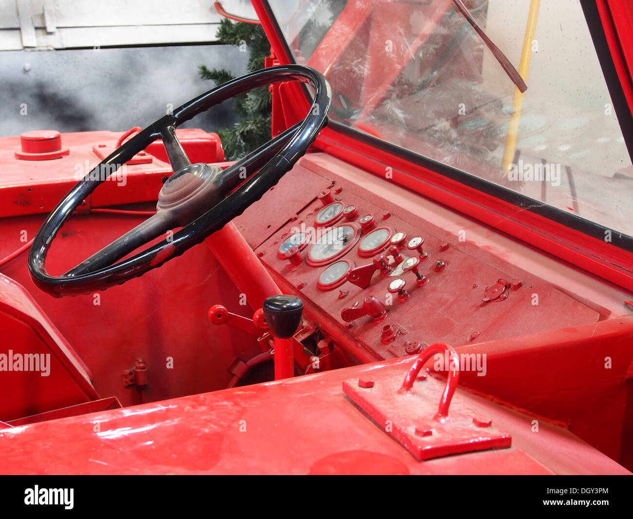 The VB 100 Bison is a military vehicle displayed at the Tank Museum in ...