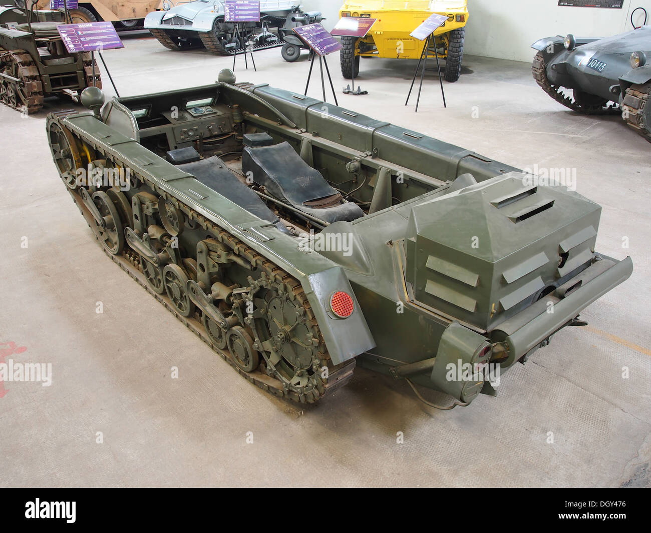 1955 Fouga VP 90, Tanks in the tank museum, Saumur, France, pic-8 Stock ...