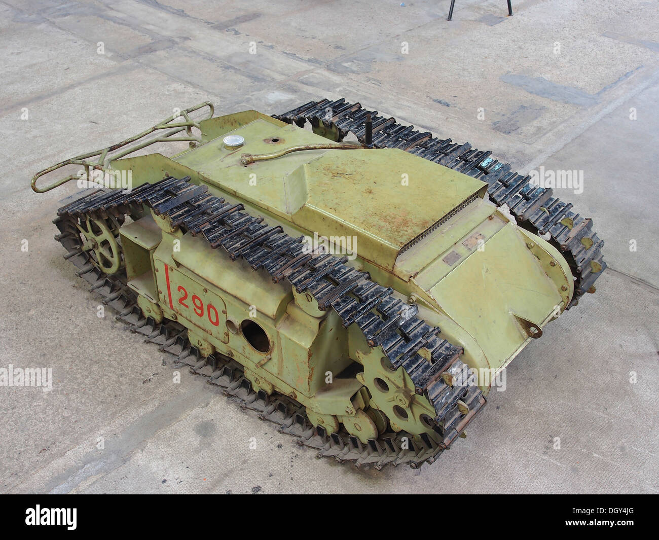 SdKfz 303b Goliath, tank museum, Saumur, France, pic-4 Stock Photo - Alamy