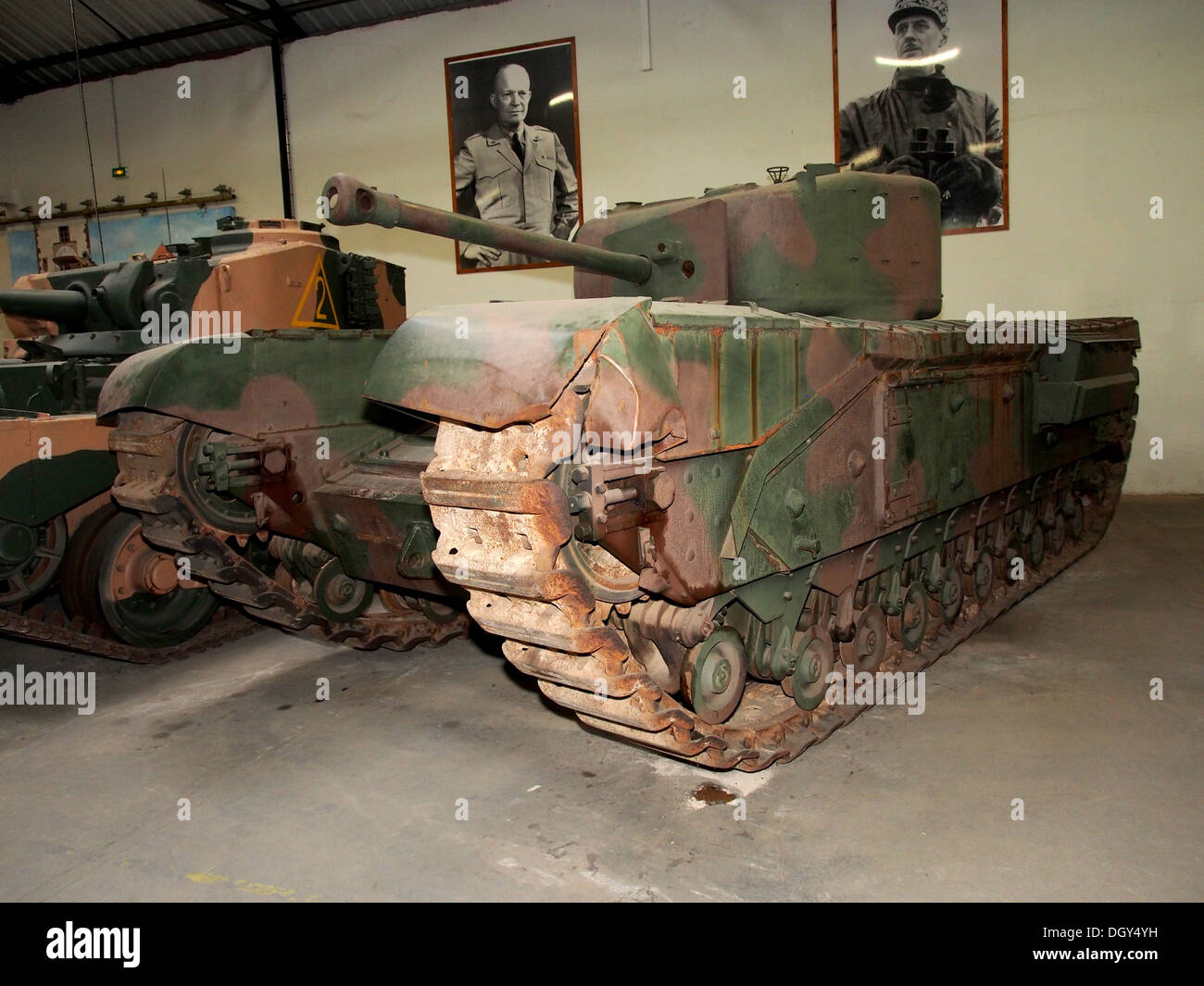 British mark iv tank hi-res stock photography and images - Alamy