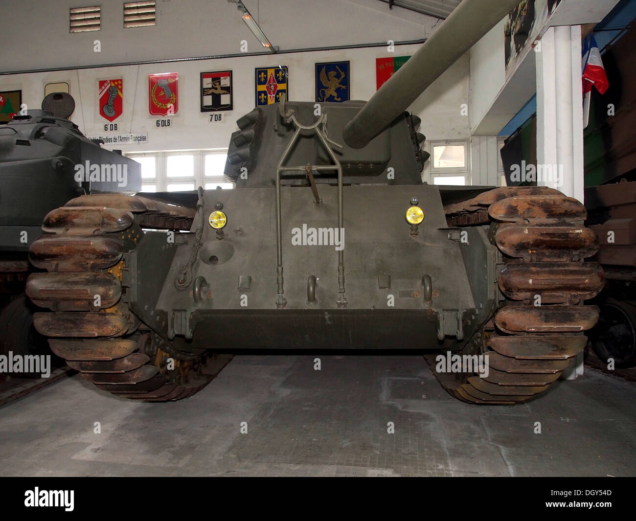 ARL 44 in the tank museum, Saumur, France, pic-3 Stock Photo - Alamy