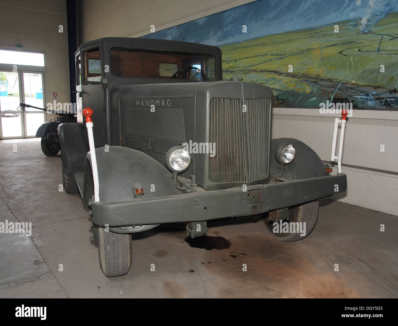 The 1940 HANOMAG 6,6T V1 and V2 are German-made military tow tractors ...