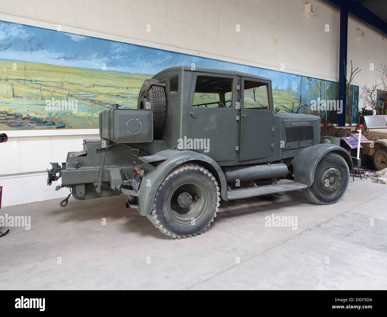 The 1940 Hanomag 6.6T V1 and V2 are German-made tow tractors, featured ...