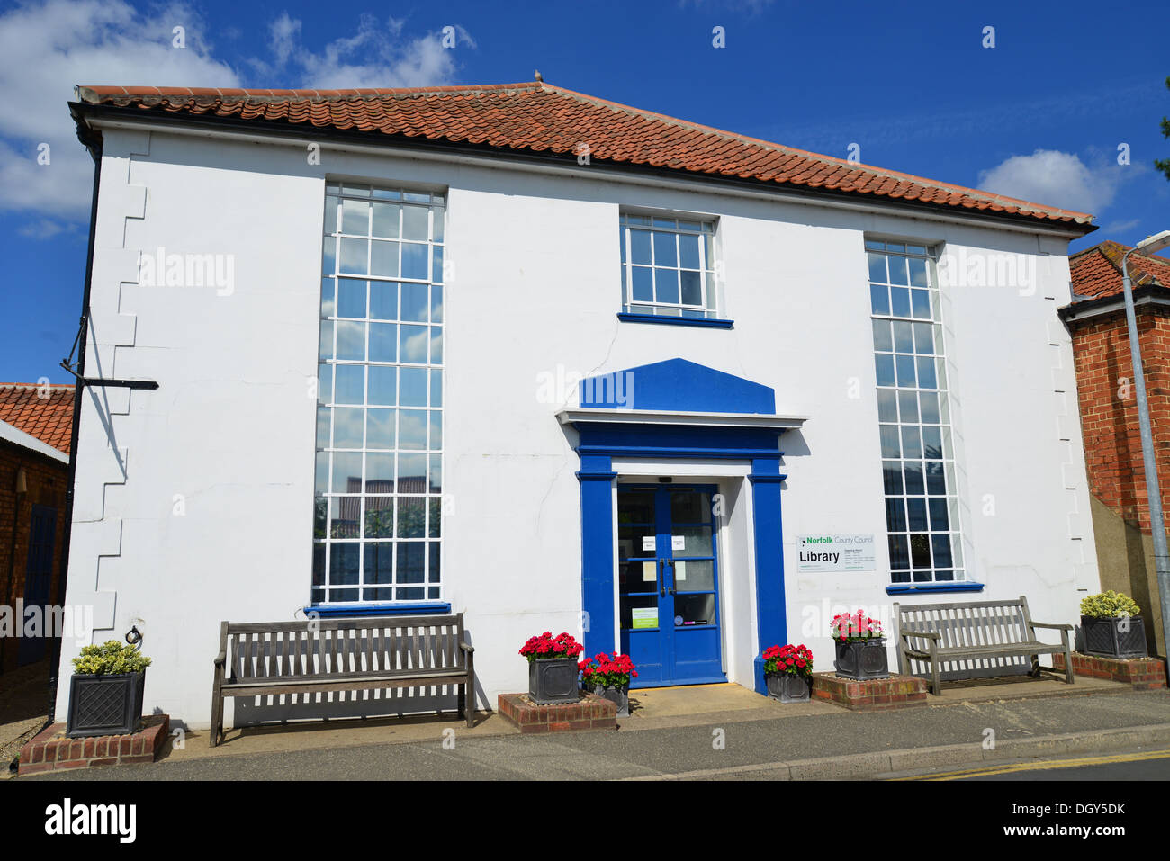 Wells Library, Station Road, Wells-next-the-Sea, Norfolk, England ...