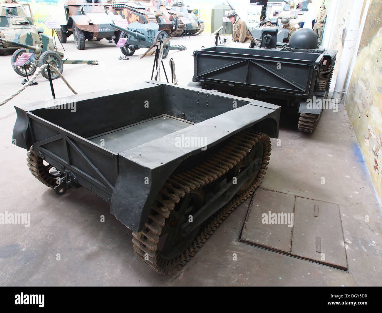 The Renault UE with trailer is a small, versatile French military ...