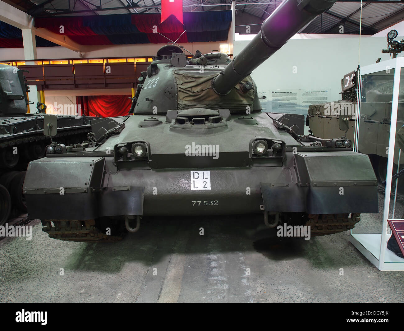 The Panzer 61 (PZ-61) is a Swiss-made tank displayed at the Tank Museum ...