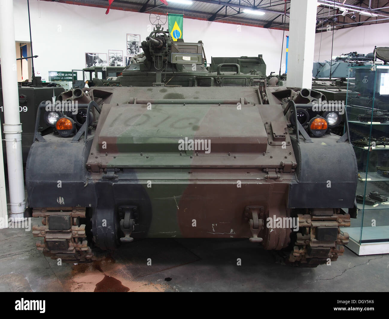The Lynx is a modern French armored vehicle on display at the Tank ...