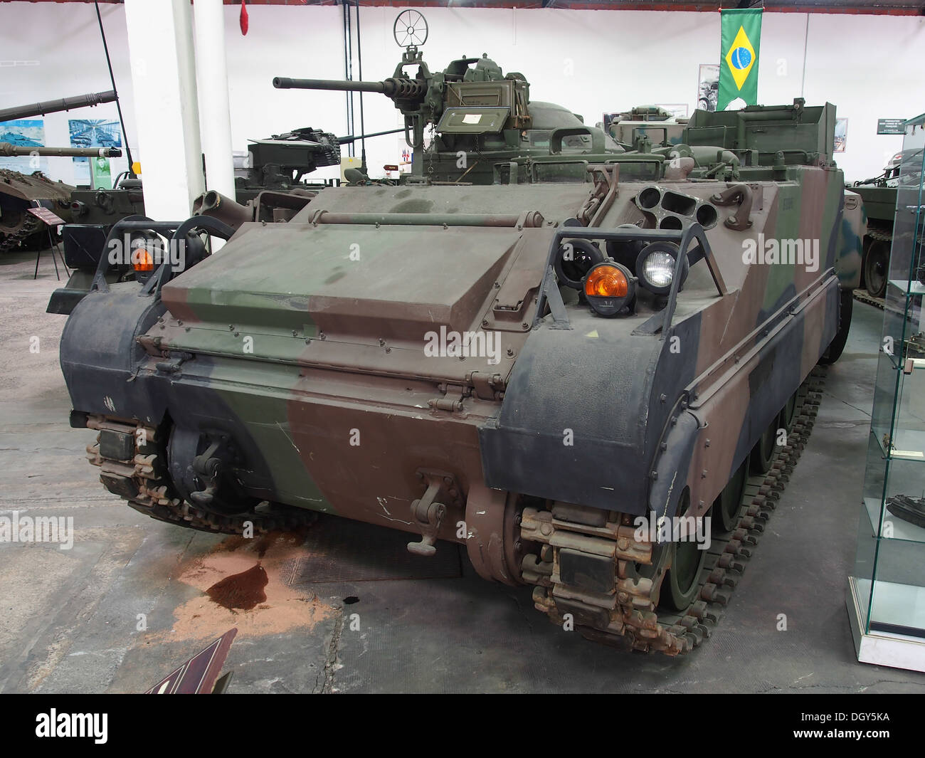 The Lynx, an armored reconnaissance vehicle, is displayed at the Tank ...