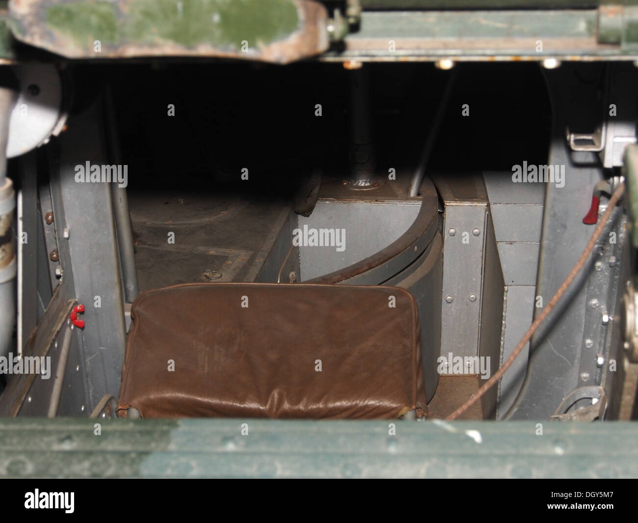 The Vickers Mk VI, a British light tank, displayed at the Tank Museum ...