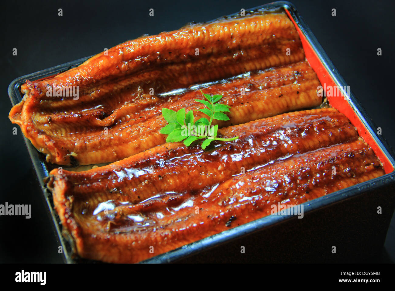Unaju (Dish with grilled eel and rice Stock Photo - Alamy