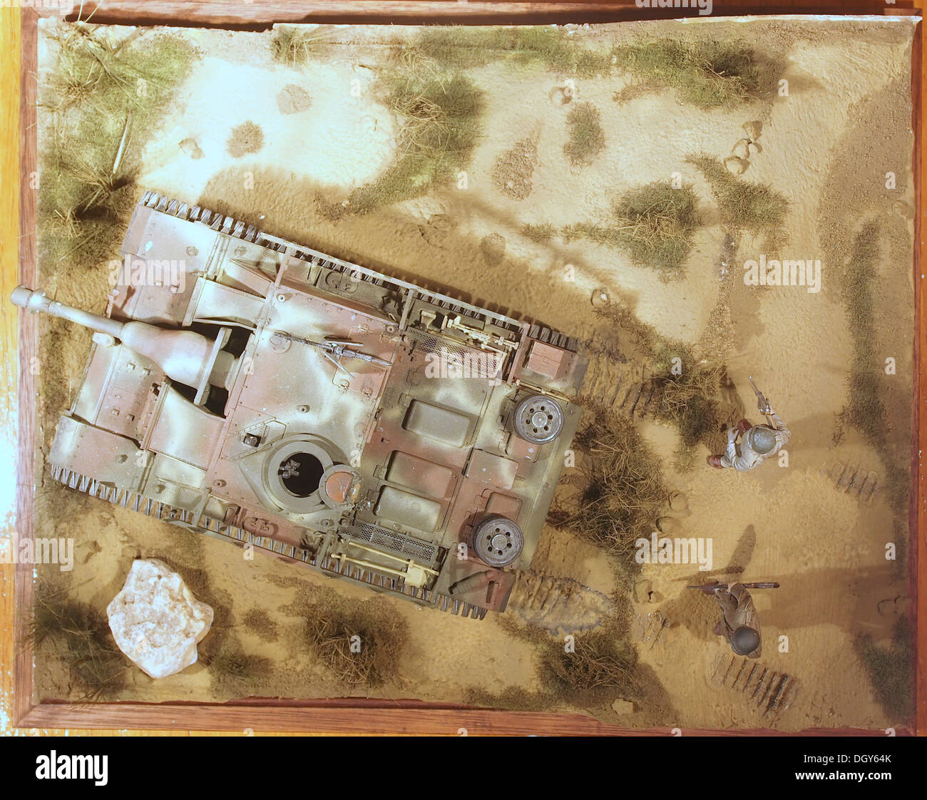 German SPG model in the tank museum, Saumur, France, pic-1 Stock Photo ...