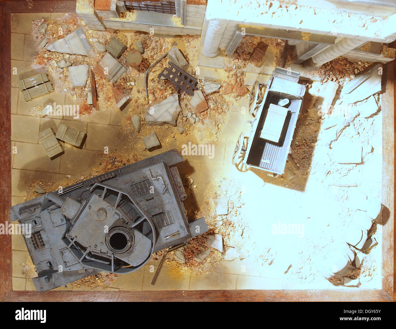 German SPG model in the tank museum, Saumur, France, pic-4 Stock Photo ...