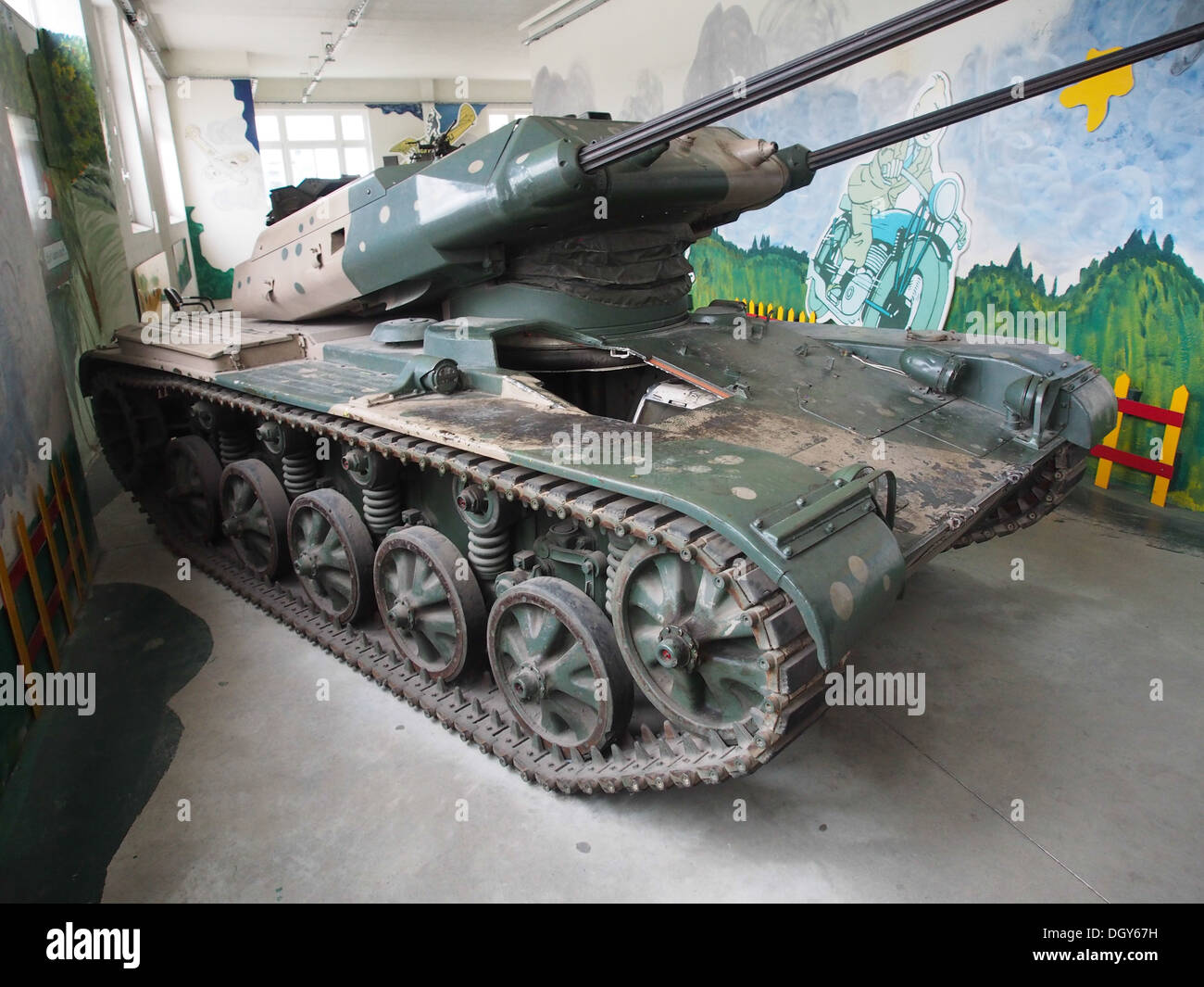 ELC-EVEN, tank museum, Saumur, France, pic-1 Stock Photo - Alamy