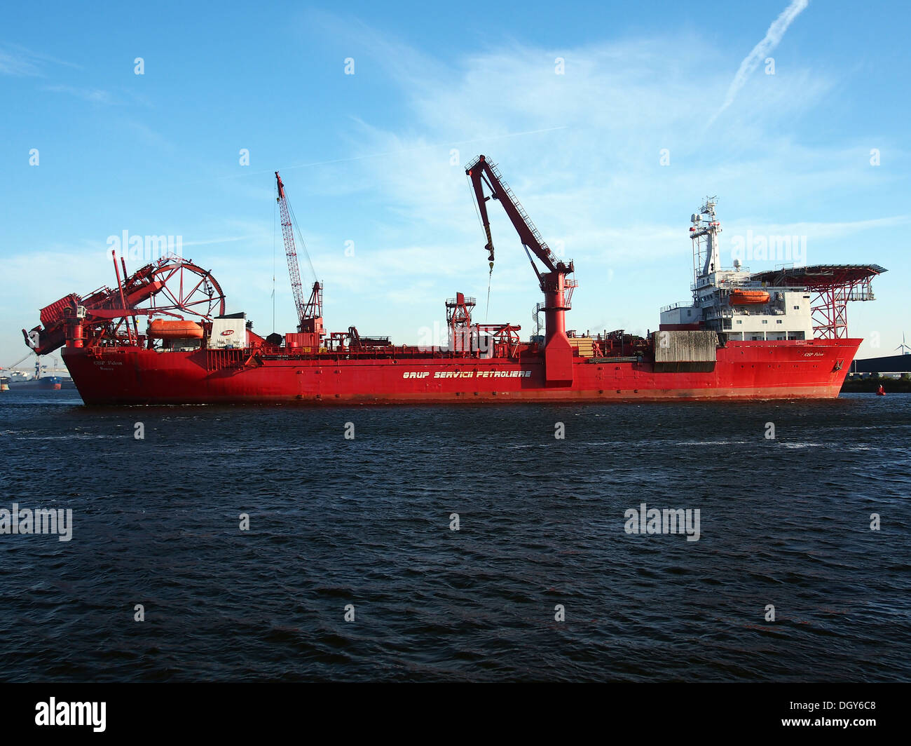 The GSP Falcon is a vessel registered under IMO number 7409401, used ...