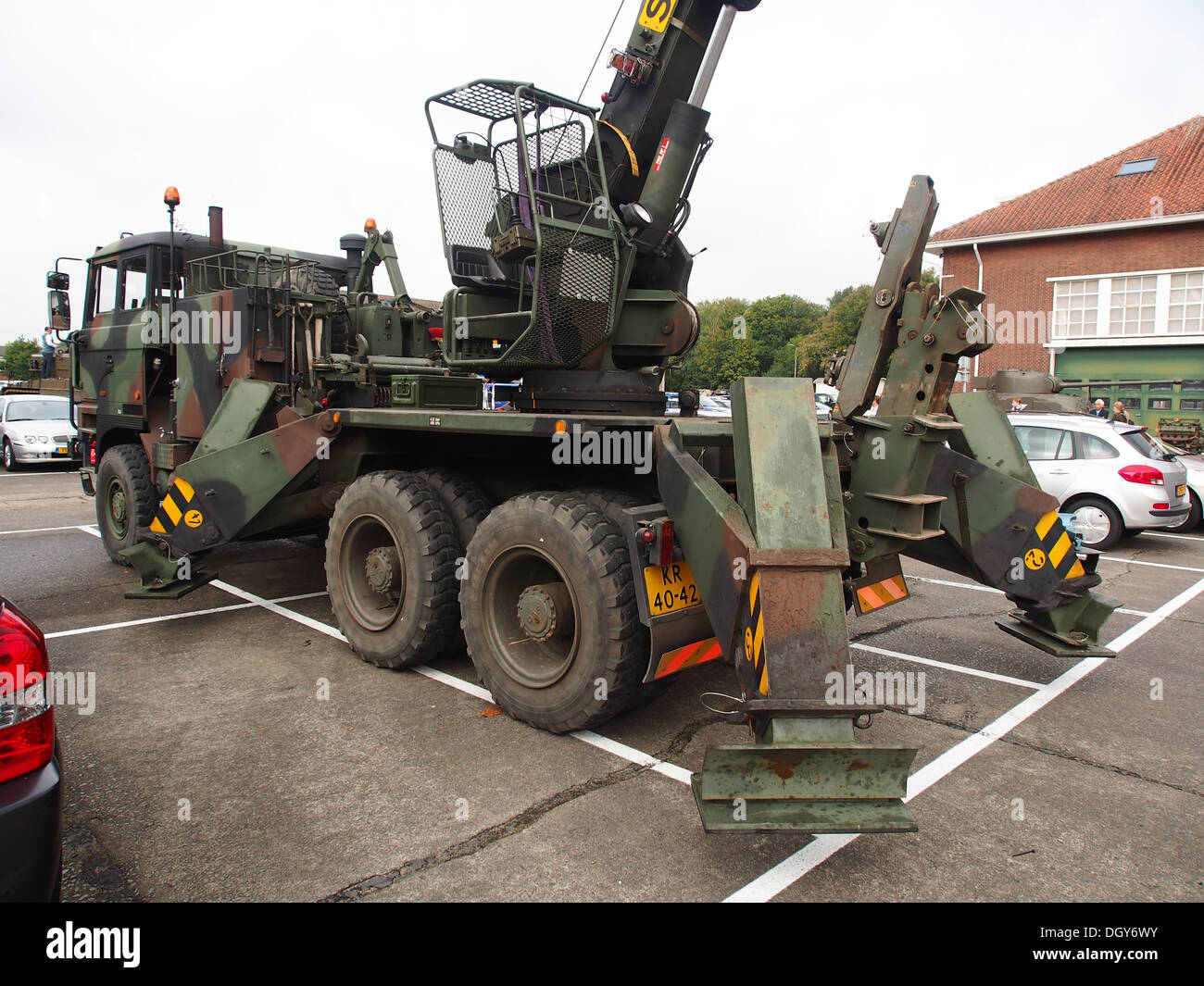 The DAF YBZ-3300-DKX is a military vehicle designed for transport and ...